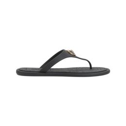 Versace Sandalen - Black Rubber Slides - Gr. 36 (EU) - in Schwarz - f&uuml;r Damen