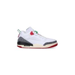 Nike Low-Top Sneaker - "Jordan Spizike Low" Sneakers, In White Leather - Gr. 7_5 - in Wei&szlig; - f&uuml;r Damen