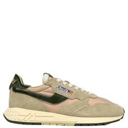 Autry Low-Top Sneaker - Reelwind Low Nylon And Suede Sneakers - Gr. 40 (EU) - in Beige - f&uuml;r Damen