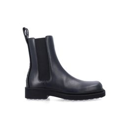 Bottega Veneta Stiefel - Ben Boots In Black Calfskin - Gr. 41 (EU) - in Schwarz - f&uuml;r Damen