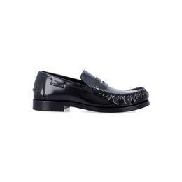 Bottega Veneta Brushed Leather Truman Loafer - Gr. 37 (EU) - in Schwarz