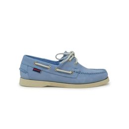 Sebago 74121Sw Portland Light Blue Nubuck Loafers - Gr. 38,5 (EU) - in Blau