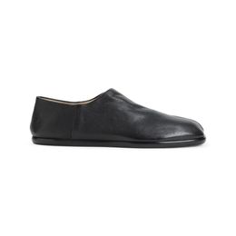 Maison Martin Margiela Maison Margiela Loafer - Black Leather Tabi Babouche Loafers - Gr. 41 (EU) - in Schwarz - f&uuml;r Damen