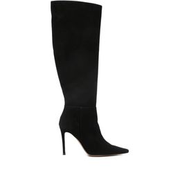 Roberto Festa Stiefel - Pointed Toe Black Boots With Stiletto Heel - Gr. 36 (EU) - in Schwarz - f&uuml;r Damen