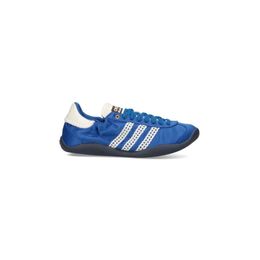ADIDAS X WALES BONNER Low-Top Sneaker - "Kalintha" Sneakers, In Blue Fabric, Round Toe - Gr. 5 - in Blau - f&uuml;r Damen