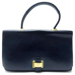 Herm&egrave;s Herm&egrave;s Crossbody Bags - VINTAGE HANDTASCHE HERMES BRIO LEDERBOX BLAUER SCH - Gr. unisize - in Blau - f&uuml;r Damen