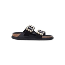 Birkenstock Sandalen - Arizona Droplet Buckle - Gr. 36 (EU) - in Schwarz - f&uuml;r Damen