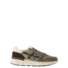Premiata Low-Top Sneaker - Mick 7717 - Sneakers With Side Logo - Gr. 44 (EU) - in Grau - f&uuml;r Damen