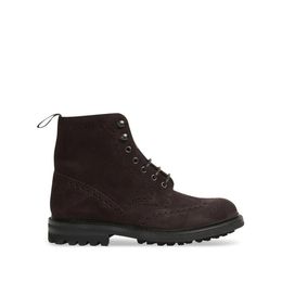 Church's Church's Stiefel - High Ankle Brogue Boots - Gr. 11 - in Schwarz - f&uuml;r Damen