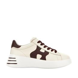 Hogan Low-Top Sneaker - Rebel H564 H Sneakers - Gr. 35,5 (EU) - in Beige - f&uuml;r Damen