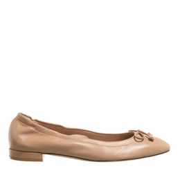 Stuart Weitzman Ballerinas - Bria Ballet Flat - Gr. 37 (EU) - in Beige - f&uuml;r Damen