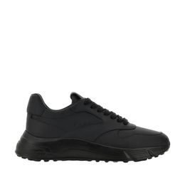 Hogan Low-Top Sneaker - Hyperlight + Timbr Black Calfskin Lace-Up Sneakers - Gr. 5 - in Schwarz - f&uuml;r Damen