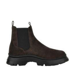 Hogan Stiefel - H692 Ankle Boot With Sole - Gr. 6 - in Schwarz - f&uuml;r Damen