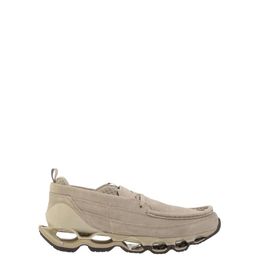 Mizuno Low-Top Sneaker - Wave Prophecy - Suede Trainers - Gr. 4_5 - in Beige - f&uuml;r Damen
