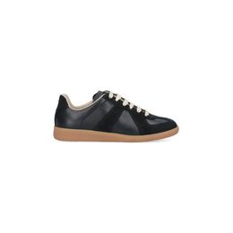 Maison Martin Margiela Maison Margiela Low-Top Sneaker - Low-Top Sneakers With Suede Detailing - Gr. 40 (EU) - in Schwarz - f&uuml;r Damen