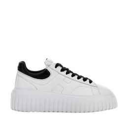 Hogan Low-Top Sneaker - H-Stripes H Hogan Sneakers - Gr. 38,5 (EU) - in Wei&szlig; - f&uuml;r Damen