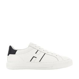 Hogan Low-Top Sneaker - Refined Lace-Up Shoes With Distinctive 'H' Detail - Gr. 10 - in Wei&szlig; - f&uuml;r Damen