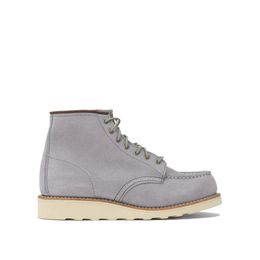 REDWING Stiefel - 6'' Moc Toe 3300 Dusty Lavender Abilene Lace-Up An - Gr. 7_5 - in Grau - f&uuml;r Damen