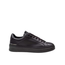 Crime London Low-Top Sneaker - Crime Extralight Leather Sneakers, Black - Gr. 43 (EU) - in Schwarz - f&uuml;r Damen