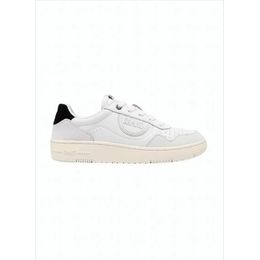 Colmar Originals Low-Top Sneaker - Refined Leather And Suede Sneakers - Gr. 46 (EU) - in Wei&szlig; - f&uuml;r Damen