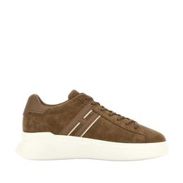 Hogan Low-Top Sneaker - H580 H Profilo Sneakers - Gr. 6 - in Braun - f&uuml;r Damen