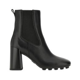 Hogan Stiefel - Timeless Black Ankle Boots - Gr. 35 (EU) - in Schwarz - f&uuml;r Damen