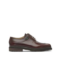 Paraboot Brown Leather Derby Shoes With Polished Finish - Gr. 8_5 - in Braun