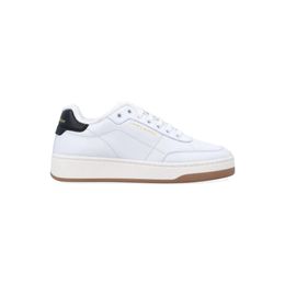 SAINT LAURENT Low-Top Sneaker - SAINT LAURENT Sl/61 Woman's Sneakers In Smooth Whi - Gr. 37 (EU) - in Wei&szlig; - f&uuml;r Damen