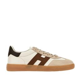 Hogan Low-Top Sneaker - Cool H Sneakers With Elegant Ivory - Gr. 6 - in Beige - f&uuml;r Damen