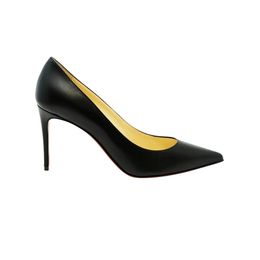 Christian Louboutin Hohe Schuhe - 3191415 Bk01 Black Kate 85 Nappa Shiny Pumps - Gr. 36 (EU) - in Schwarz - f&uuml;r Damen