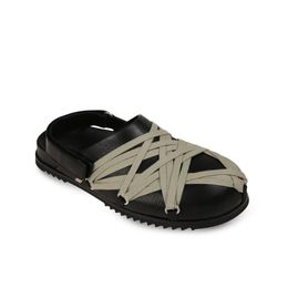 Rick Owens Loafer - Black Leather Sandals With Minimalist Design - Gr. 40 (EU) - in Schwarz - f&uuml;r Damen