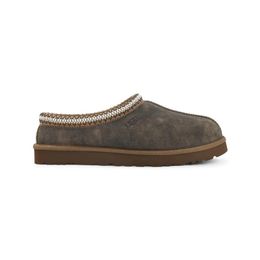 UGG Australia UGG Stiefel - Chestnut Brown Suede Leather Tasman Ii Slippers - Gr. 9 - in Grau - f&uuml;r Damen