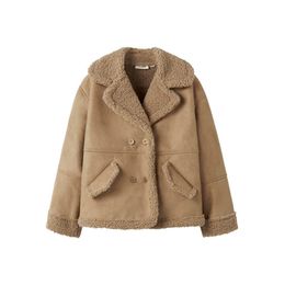 name it Winterjacke M&auml;dchen Gr&ouml;&szlig;e 98 dunkelbeige