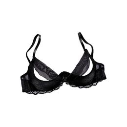Petite Fleur Gold Bra female Black size 90