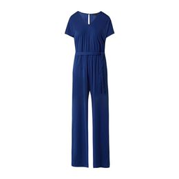 comma, COMMA Jumpsuit Damen Gr&ouml;&szlig;e XXL kobaltblau