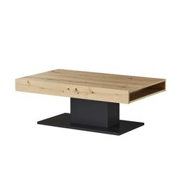 M&ouml;bel Kraft Couchtisch - holzfarben - Materialmix - 75 cm - 43 cm - M&ouml;bel Kraft