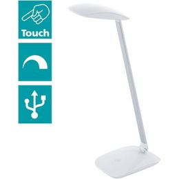 Eglo Tischleuchte &raquo;CAJERO&laquo; LED-Board Neutralwei&szlig; Tischleuchte, L15 x B10 x H50 cm, schwarz, 4,8W inkl. wei&szlig;