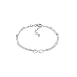 Elli Damen Armband &raquo;Infinity Symbol Love Unendlichkeit 925 Silber&laquo; silber