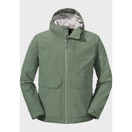 Sch&ouml;ffel Sch&ouml;ffel Herren Outdoorjacke &raquo;Jacket Lausanne M&laquo; mit Kapuze gr&uuml;n 48