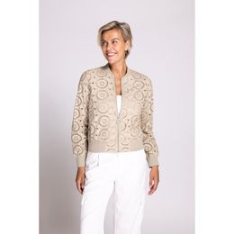 Zhrill Damen Blouson &raquo;ZHJULIE&laquo; in Unifarbe braun L