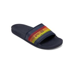 Quiksilver Sandale &raquo;Rivi Wordmark Slide&laquo; Blue 2 7(40) 7(40) Wasserfreundliches, weiches TPR-Obermaterial...