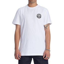 DC Shoes T-Shirt &raquo;Black Op Crest&laquo; White XXL XXL Material: Baumwoll-Jersey-Stoff [200 g/m2]