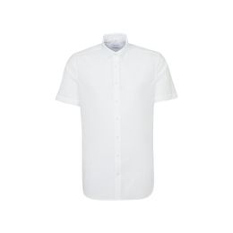Seidensticker Businesshemd &raquo;Shaped&laquo; Shaped Kurzarm Button-Down-Kragen Uni wei&szlig; L (41) - normale &Auml;rmell&auml;ngen normale &Auml;rmell&auml;ngen L (41) Passform:...