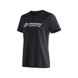Maier Sports Funktionsshirt &raquo;MS Tee M&laquo; Vielseitiges Rundhalsshirt aus elastischem Material schwarz 56 56 Vielseitiges Rundhalsshirt aus elastischem...