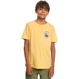 Quiksilver T-Shirt &raquo;QS Bubble Stamp&laquo; Wheat 8 8 Material: Melierter BaumwollStoff [160...