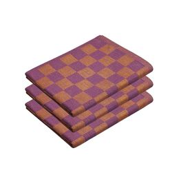 Butlers K&uuml;chentuch CHECKER STYLE 3er-Set in Flieder | Gr.: onesize