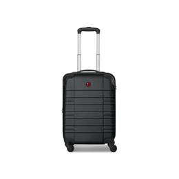 Wenger Amplar Evo 4 Rollen Kabinentrolley S 53 cm mit Dehnfalte in black | Gr.: onesize