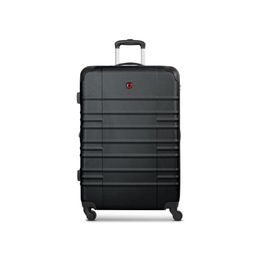 Wenger Amplar Evo 4 Rollen Trolley L 75 cm mit Dehnfalte in black | Gr.: onesize