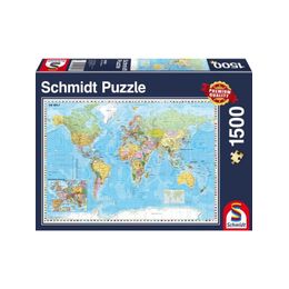 Schmidt Spiele Die Welt, 1.500 Teile Puzzle | Gr.: onesize
