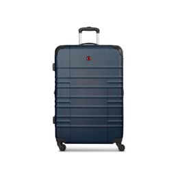 Wenger Amplar Evo 4 Rollen Trolley L 75 cm mit Dehnfalte in navy blue | Gr.: onesize